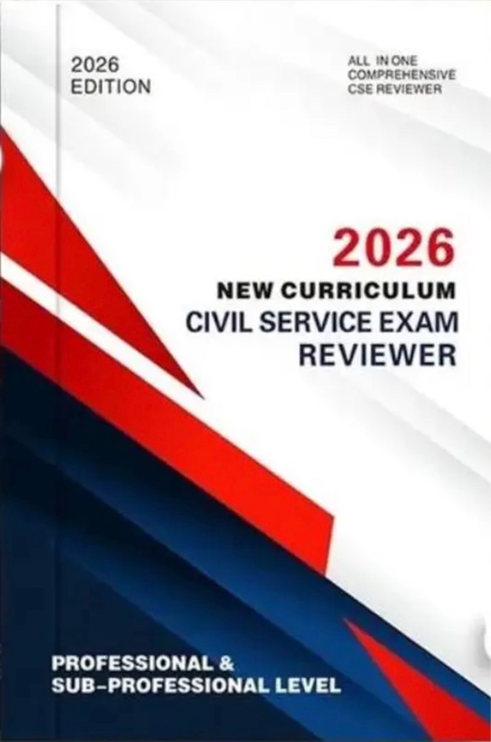 FOR SALE: CSC Reviewer 2026 Edition!, Hobbies & Toys, Books & Magazines ...