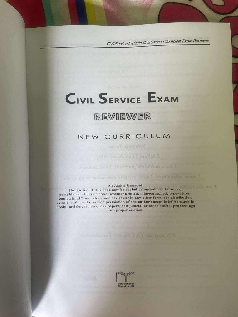 FOR SALE: CSC Reviewer 2026 Edition!, Hobbies & Toys, Books & Magazines ...