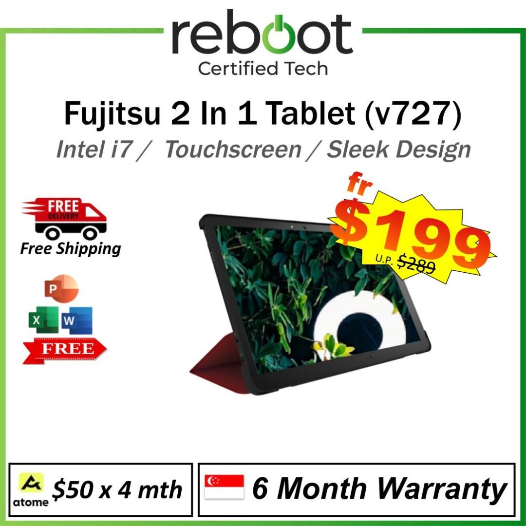 Fujitsu v727 - Fujitsu Tablet - Fast Shipping - Local SG Seller ...