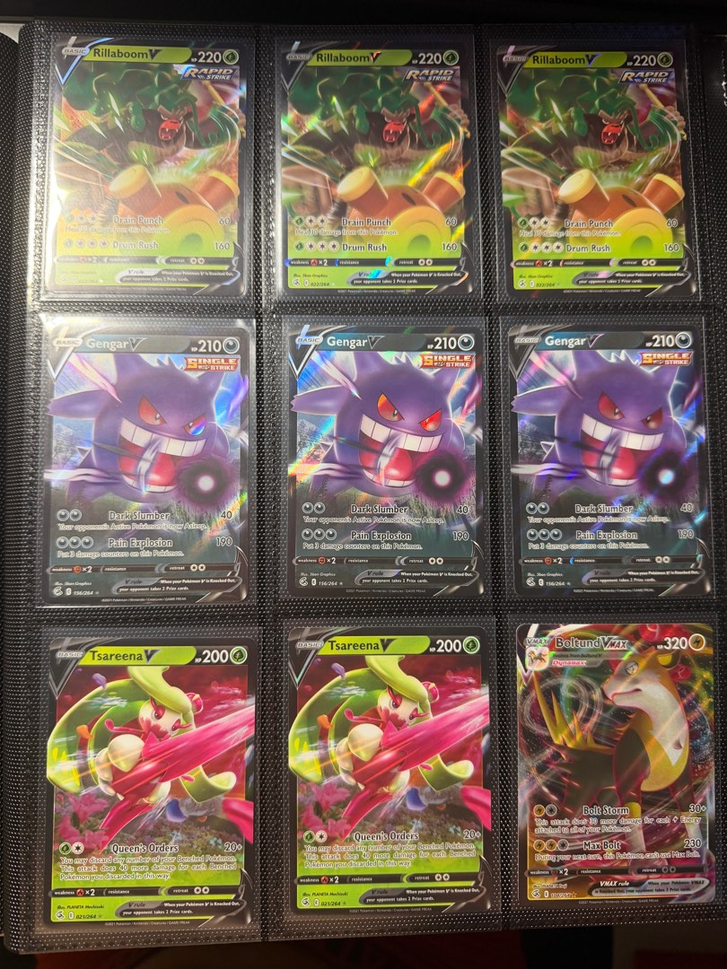 Fusion Strike Pokemon IR Cards, Hobbies & Toys, Toys & Games on Carousell