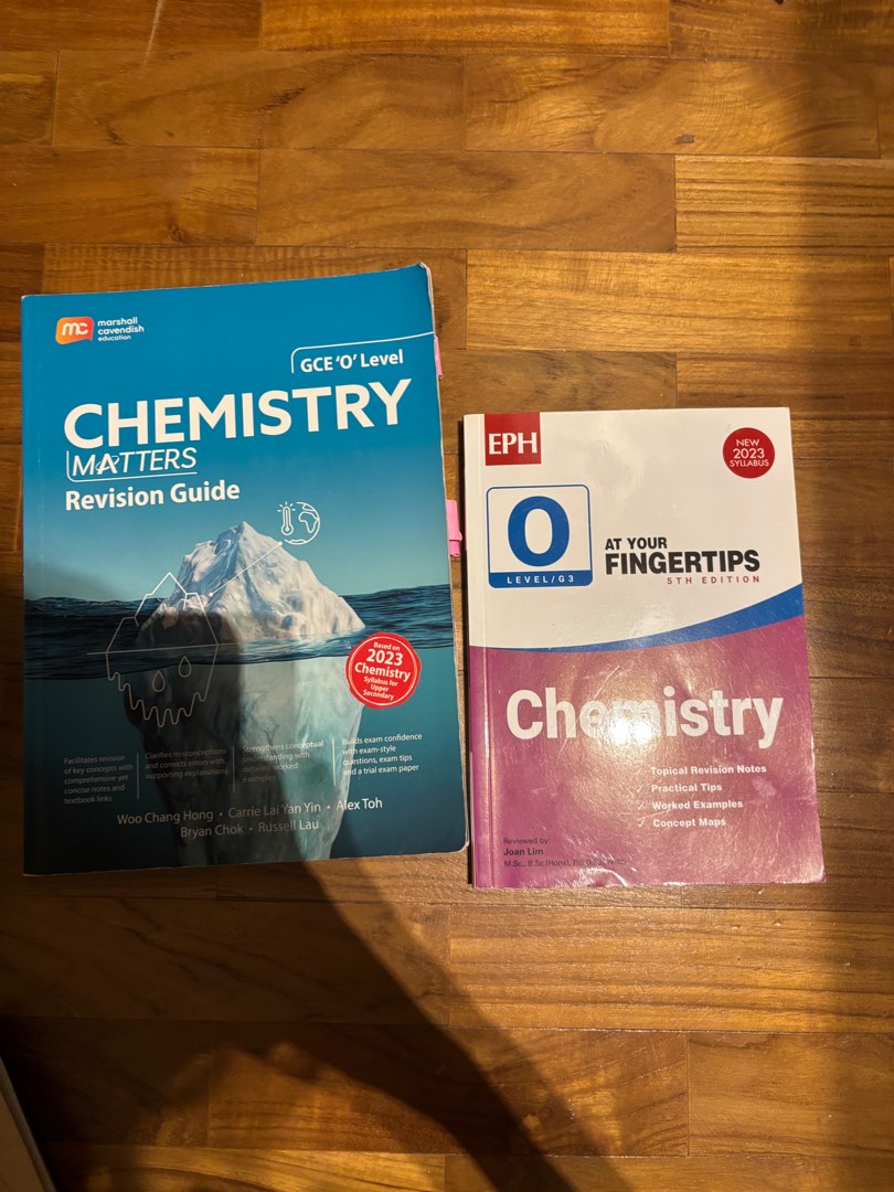 GCE O Level Chemistry Revision Guides; at your fingertips, chemistry ...