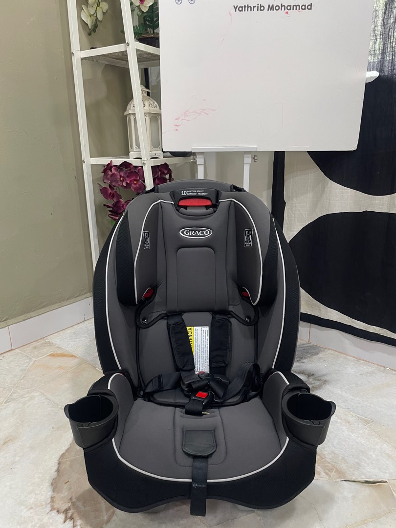 Graco slim fit 4 ever carseat, Babies & Kids, Going Out, Car Seats on ...