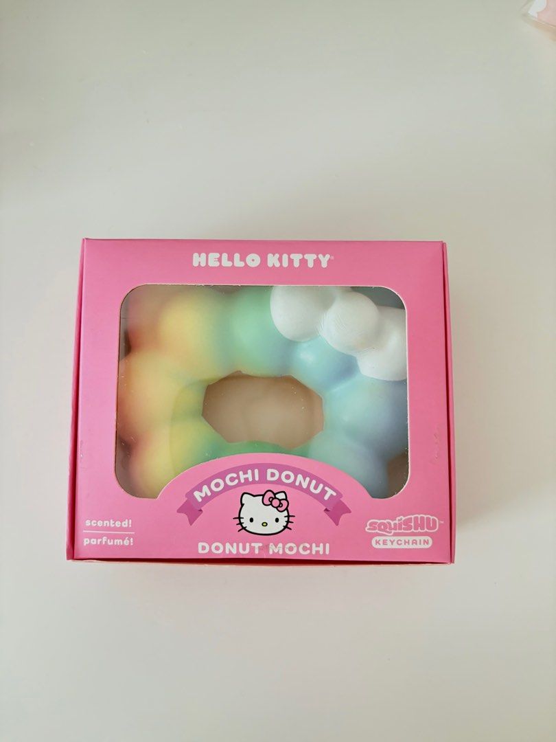 Hello Kitty Mochi Donut squishy, Hobbies & Toys, Toys & Games on Carousell
