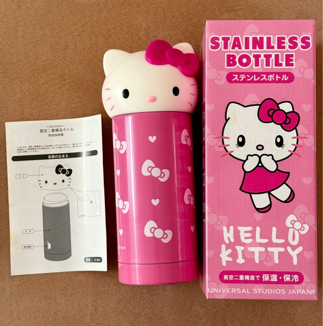 Hello Kitty Stainless Steel Bottle - Universal Studios Japan, Furniture ...