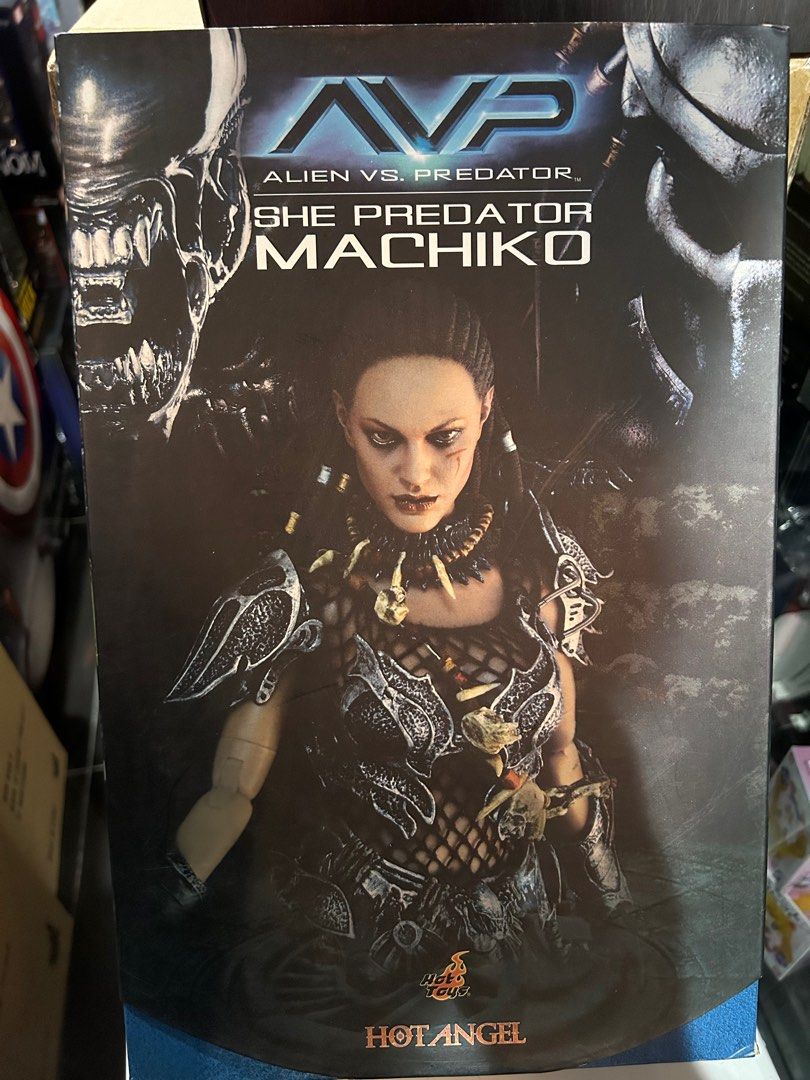 Hot Toys 1/6 HAS001: AVP Alien VS Predator She Predator Machiko ...