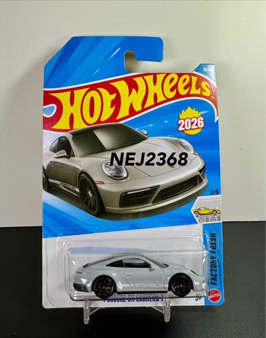 Hot Wheels HW Factory Fresh Porsche 911 Carrera T Diecast Model Car ...