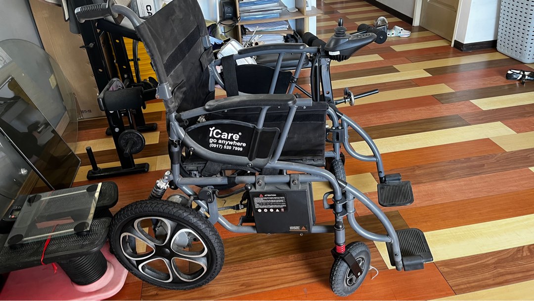 iCare Electric Wheelchair heavy duty electric chair, Health & Nutrition ...