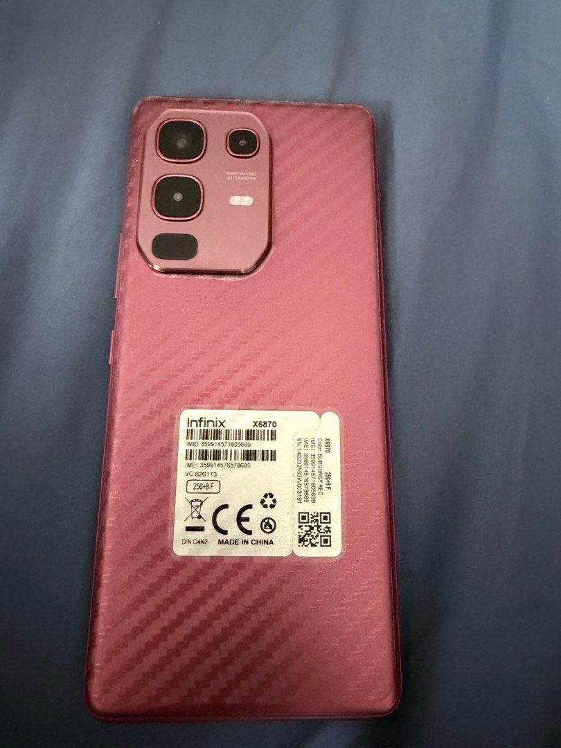 Infinix Note 50S 5G Red 256GB, Mobile Phones & Gadgets, Mobile Phones ...