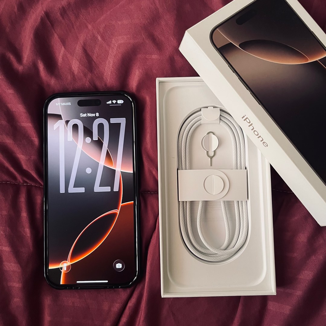 iPhone 16 Pro Max 256GB Dessert Titanium, Mobile Phones & Gadgets ...
