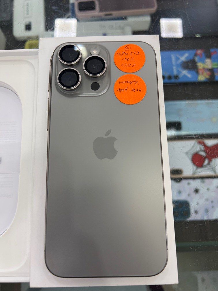 iPhone 16 Pro Max Natural Titanium 512GB, Mobile Phones & Gadgets ...