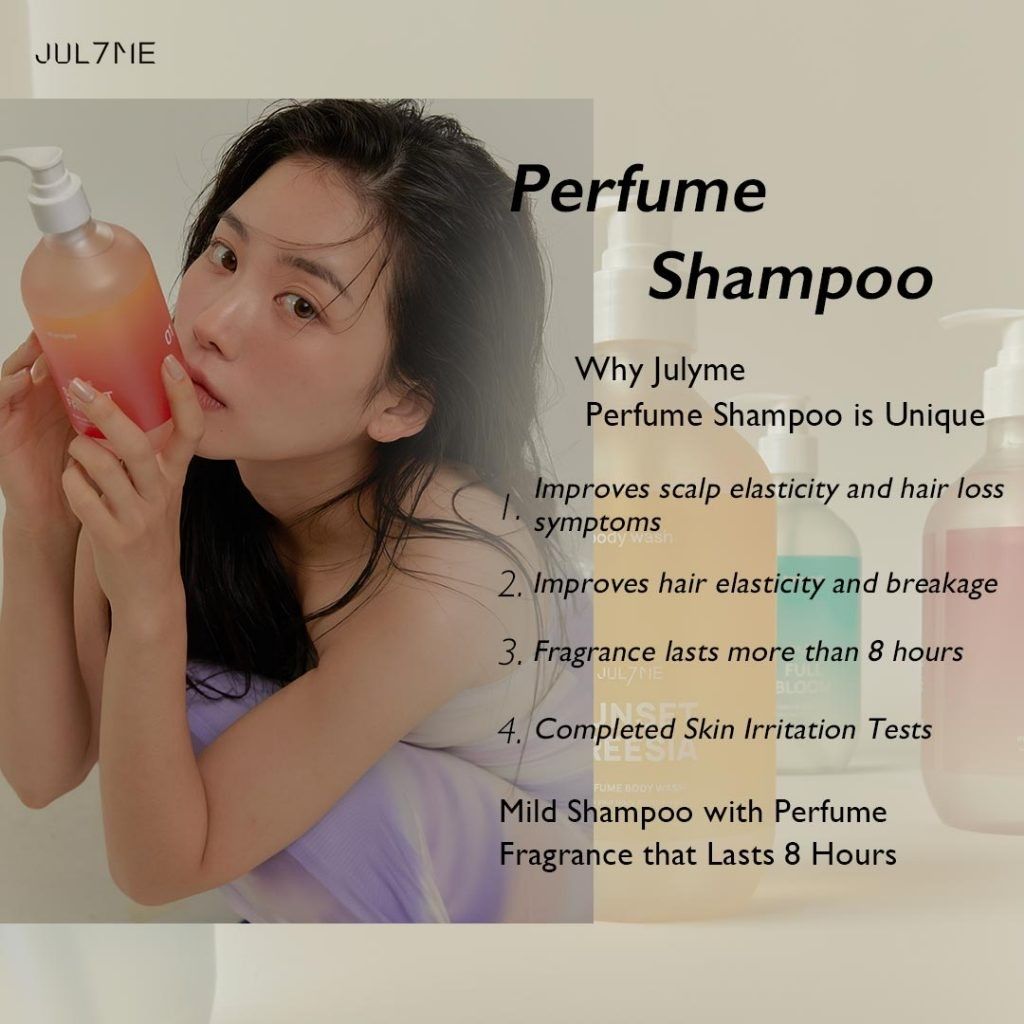Julyme july me anti hair loss perfume hair shampoo urban rose loss ...