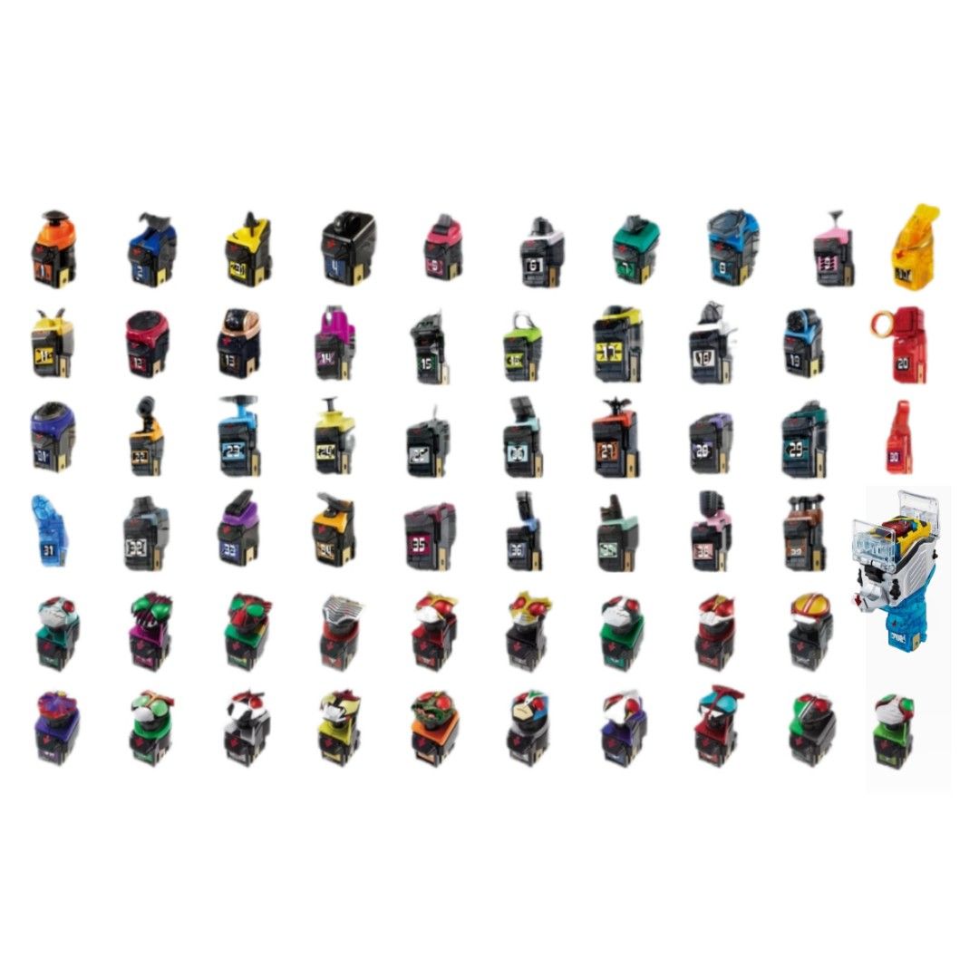 Kamen Rider Fourze Switch Set (1-40 no box, Complete Legend Rider ...