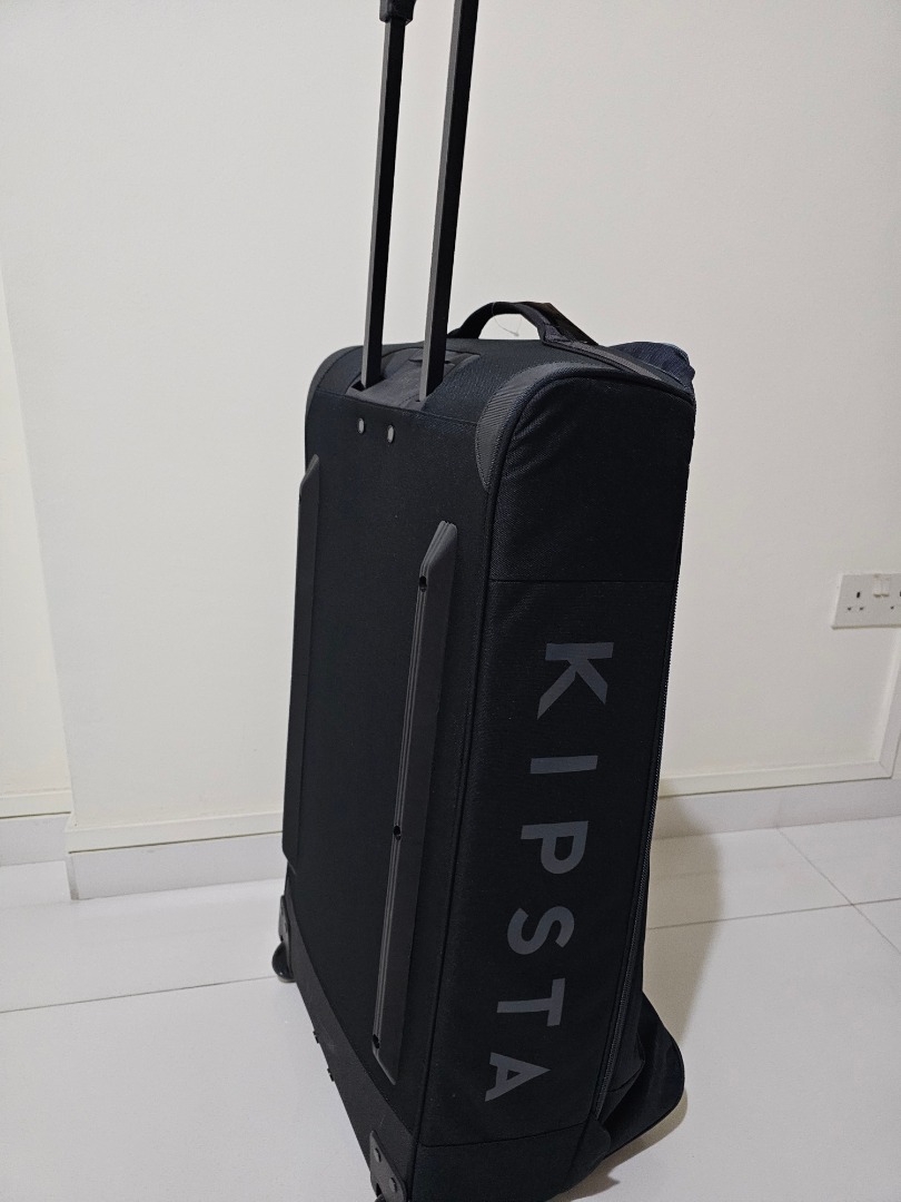 Kipsta Roller Bag Essential 105L Black Grey, Hobbies & Toys, Travel ...