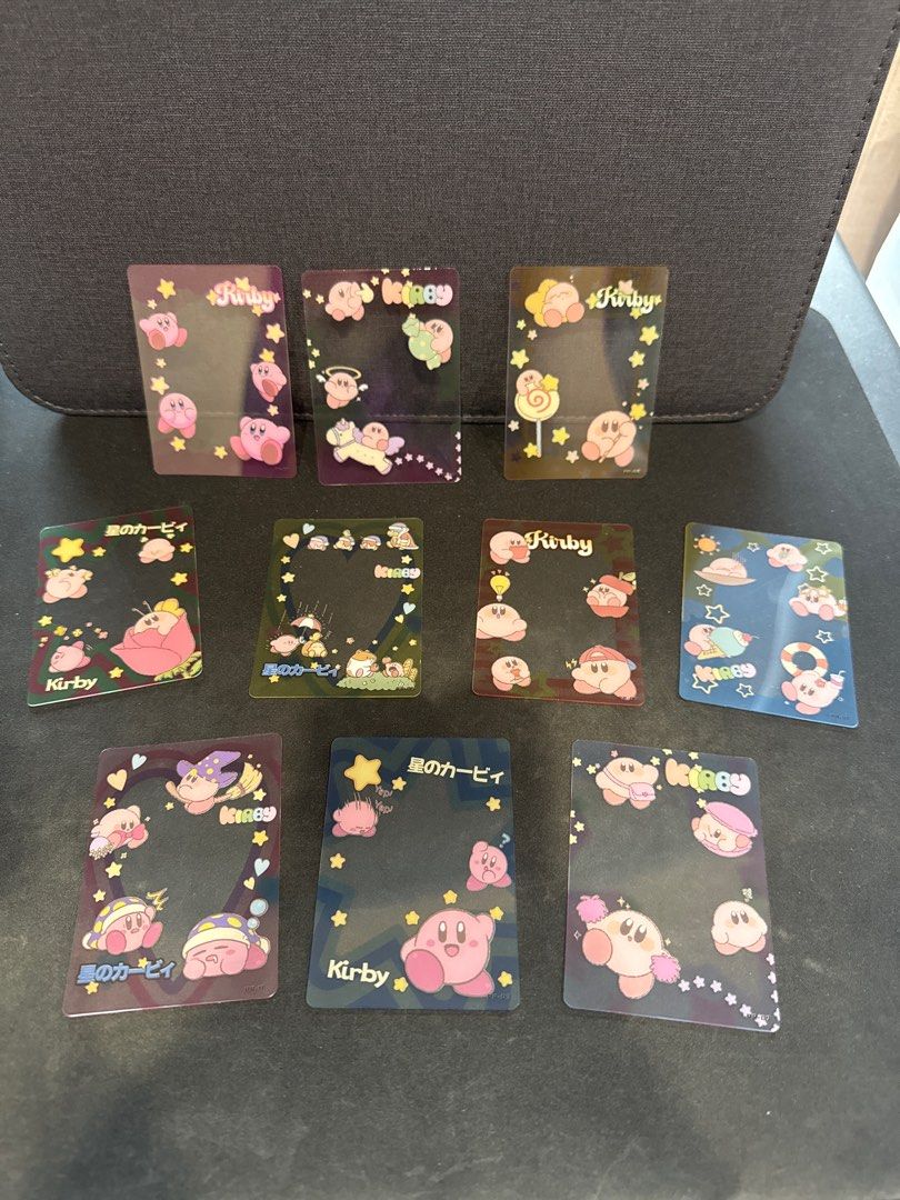 Kirby Collectible Cards, Hobbies & Toys, Toys & Games on Carousell