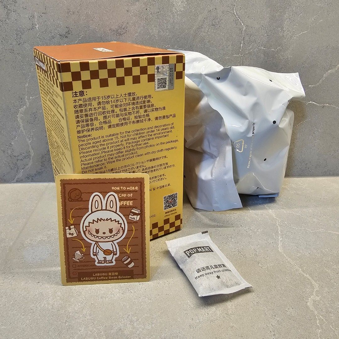 Labubu Coffee Factory Pop Bean, Hobbies & Toys, Toys & Games on Carousell