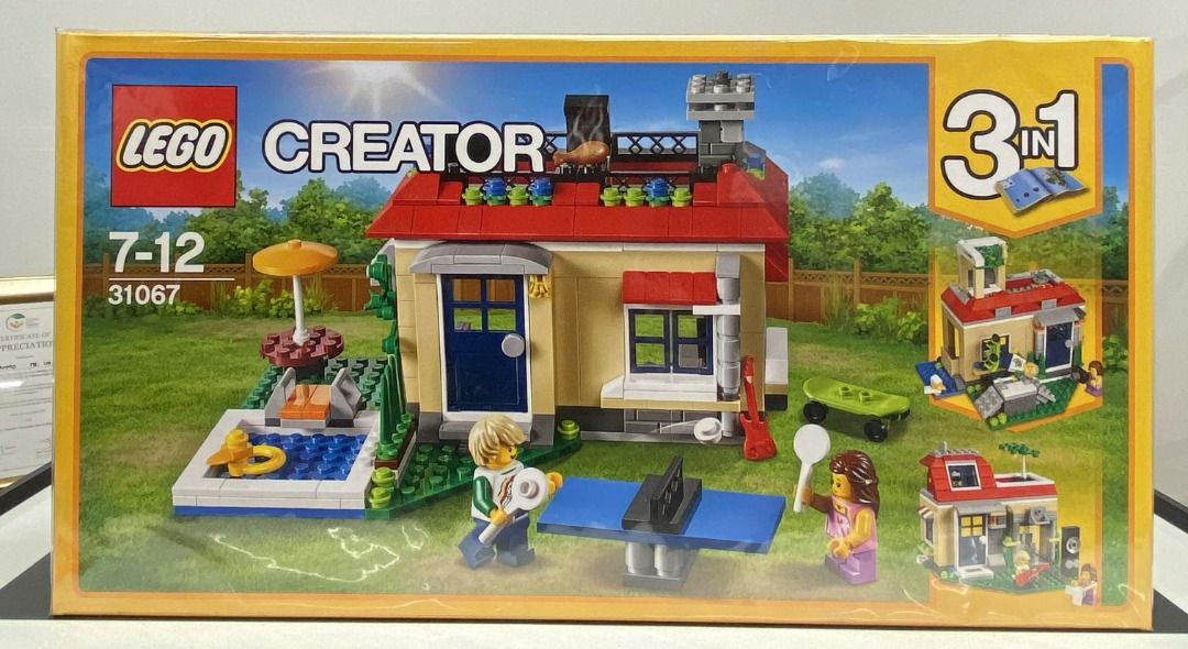 Lego Creator 31067 Modular Poolside Holiday, Hobbies & Toys, Toys ...