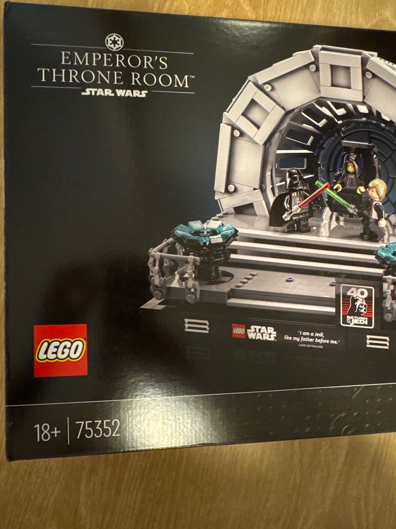 LEGO Star Wars Emperor's Throne Room 75352, 興趣及遊戲, 玩具 & 遊戲類 - Carousell