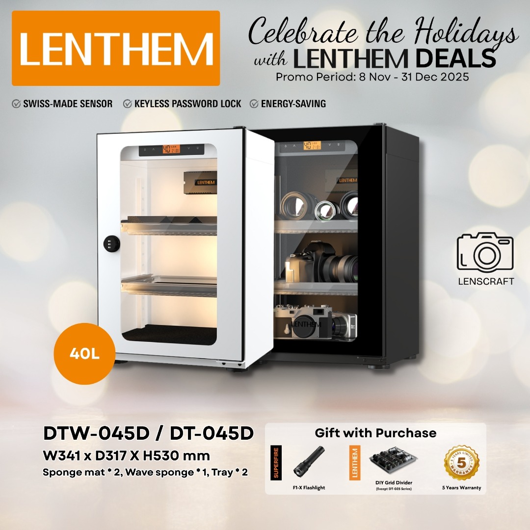 Lenthem 40L Dry-Cabinet Dry Box (Self Pick-up) DT-045D / DTW-045D ...