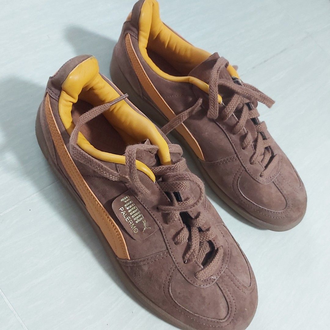 Men shoes puma palermo size 45, Men's Fashion, Footwear, Casual shoes on Carousell