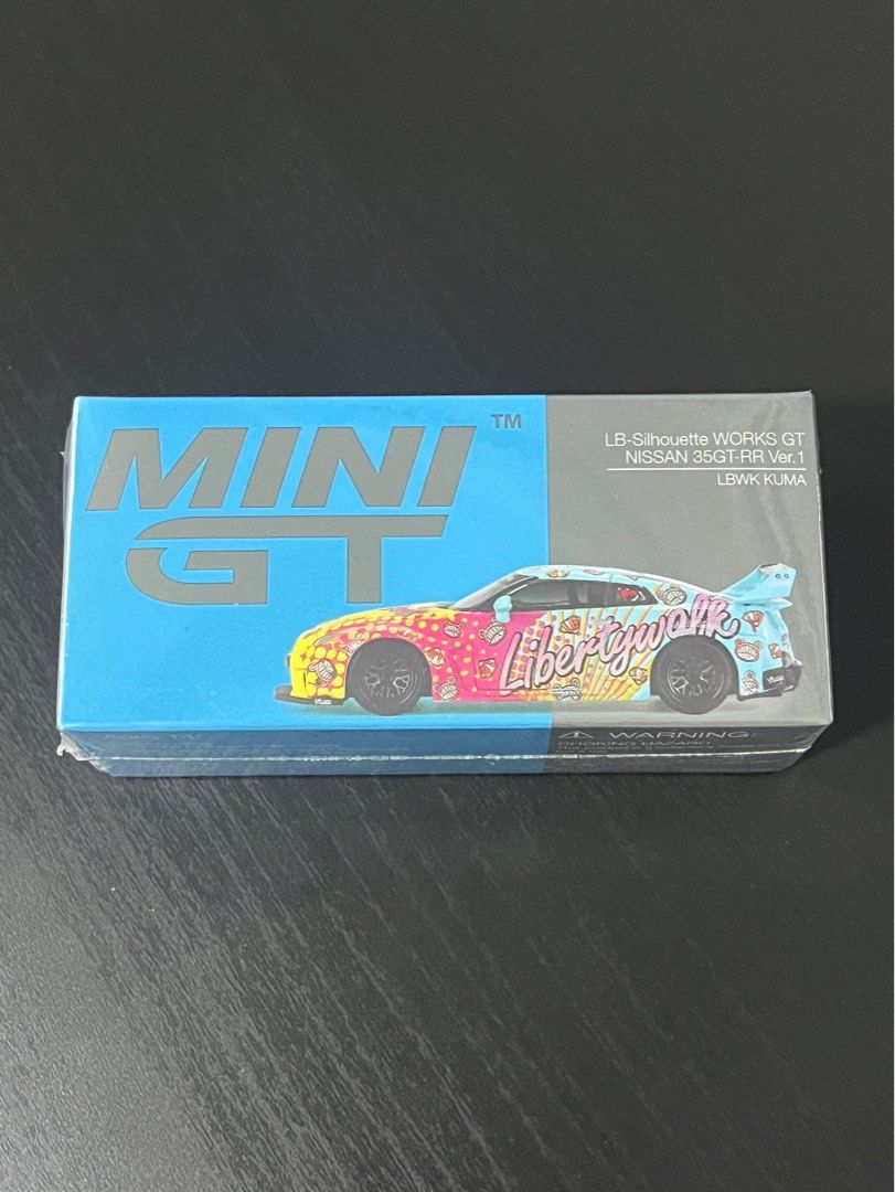 MiniGT Nissan 35GT-RR Ver. 1 (R35 LBWK KUMA), Hobbies & Toys, Toys ...