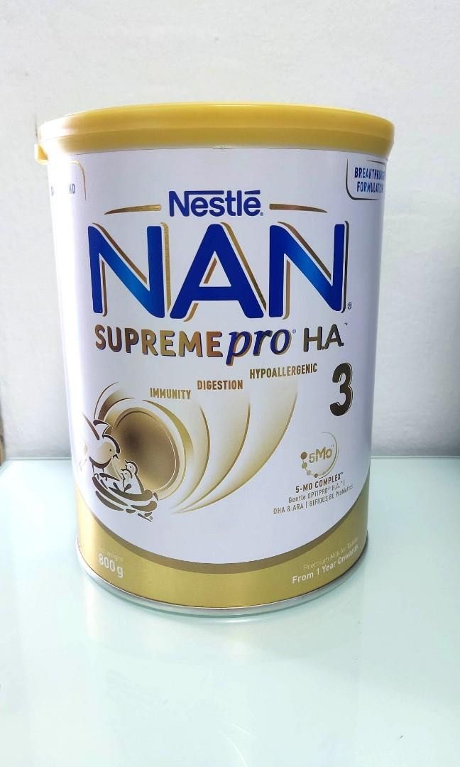 Nan SupremePro HA 3 - 800g, Babies & Kids, Nursing & Feeding ...