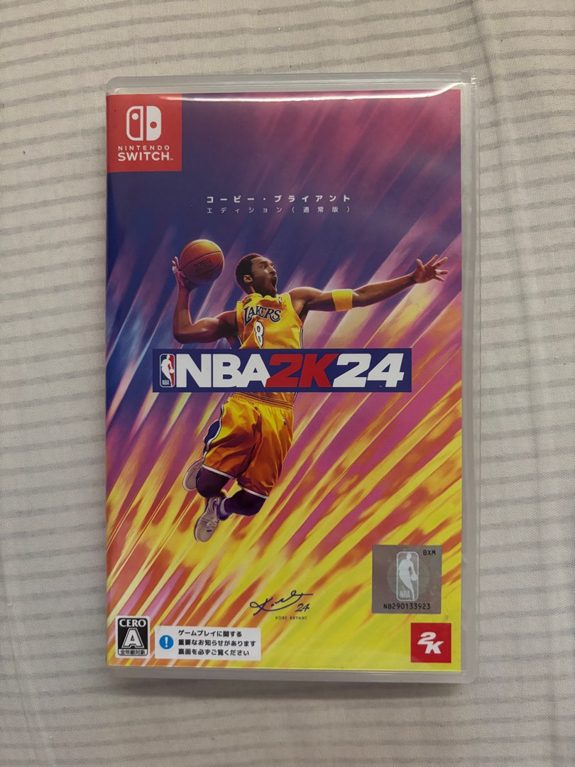 NBA 2K24 Kobe Bryant Edition - Nintendo Switch, Video Gaming, Video ...