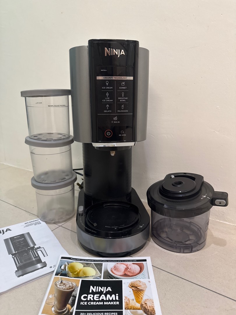 Ninja CREAMi Ice Cream Maker, TV & Home Appliances, Kitchen Appliances ...