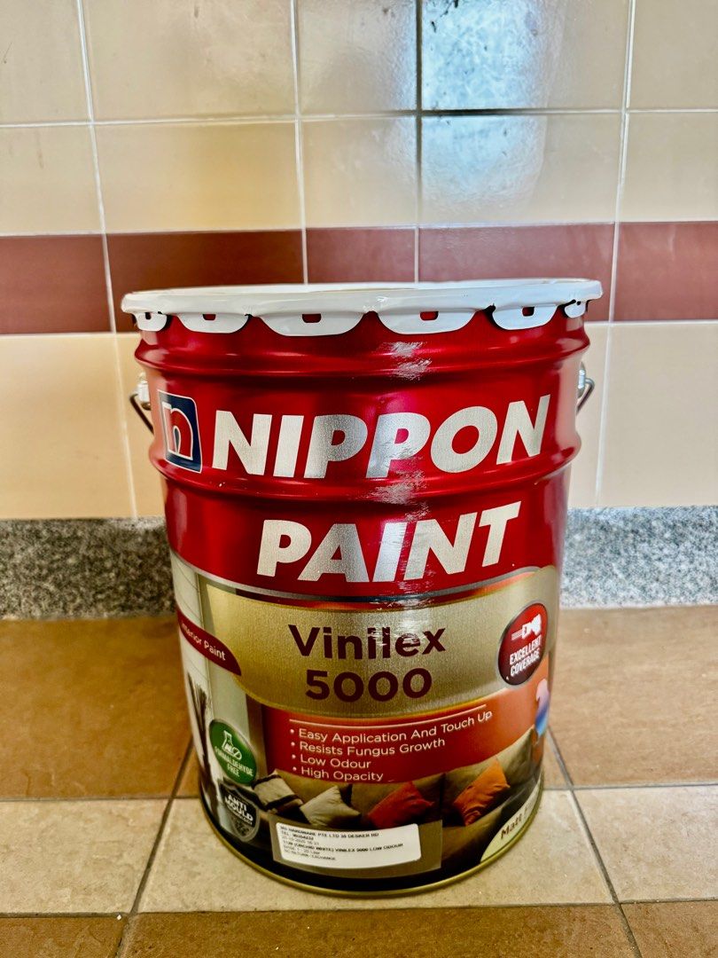 Nippon Paint Vinilex 5000 - Various Sizes, Furniture & Home Living ...