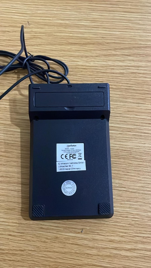 Numeric Wired Keypad, Computers & Tech, Parts & Accessories, Computer Keyboard on Carousell