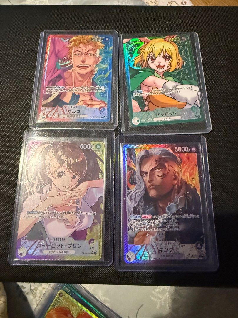OP08 leader ldr one piece card game pudding carrot Marco king, Hobbies ...
