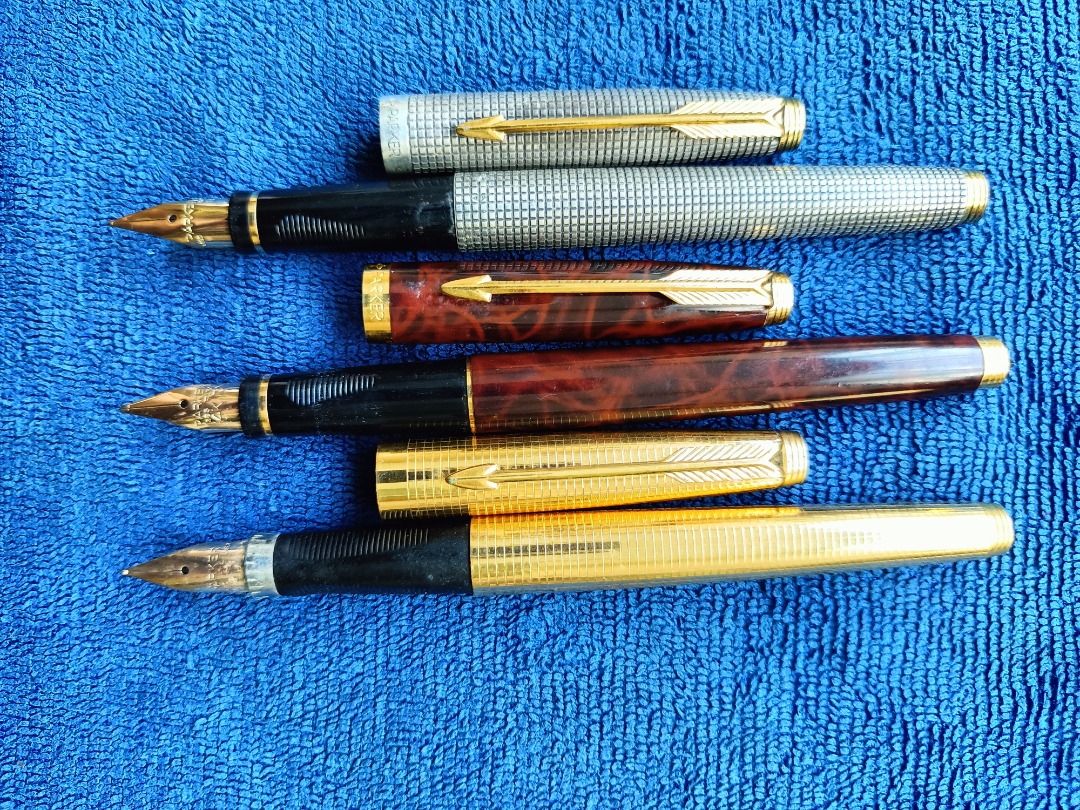 Parker Fountain Pens - Vintage Collection, Hobbies & Toys, Memorabilia ...