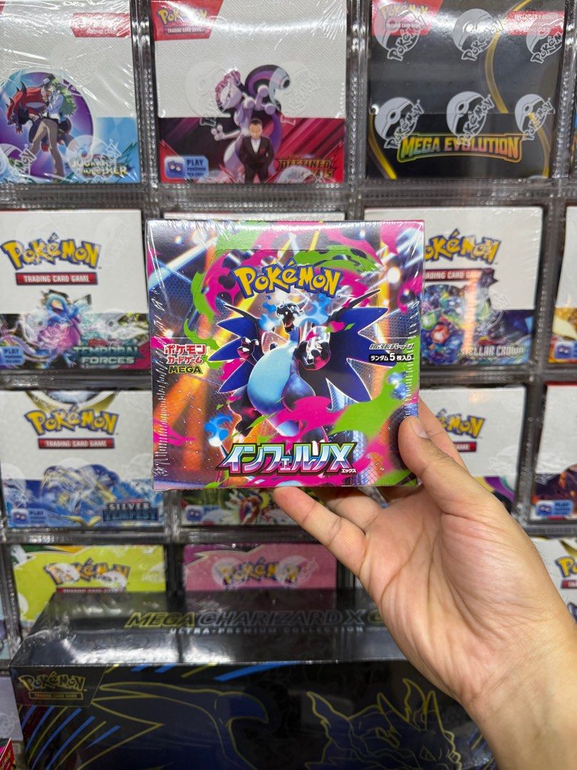 Pokemon Card - Inferno X Booster Box (Shrinked), Hobbies & Toys, Toys ...