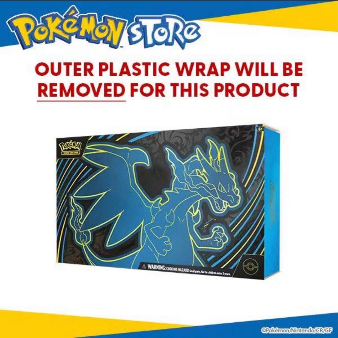 Pokemon Store Mega Charizard X ex UPC TCG, Hobbies & Toys, Toys & Games ...