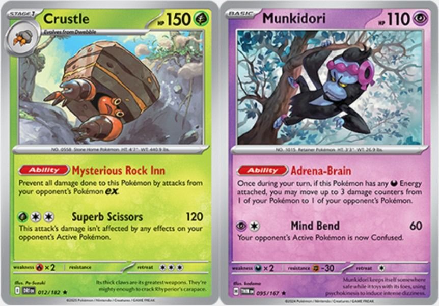 [Updated for Phantasmal Flames] Pokemon TCG Crustle Munkidori Deck ...