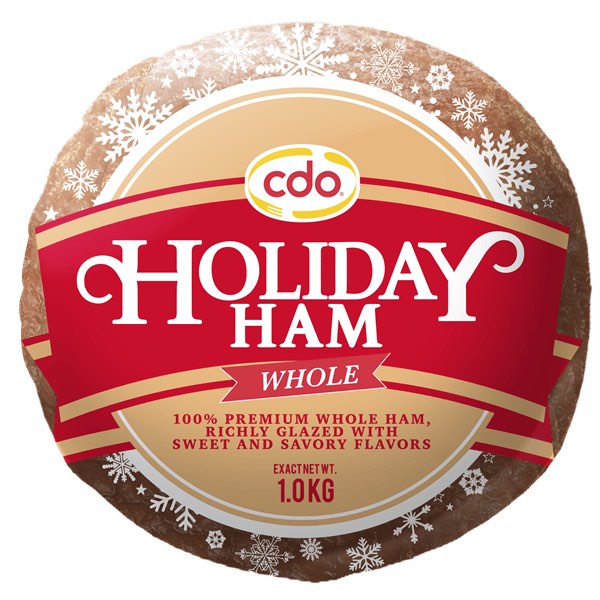 PREORDER| CDO Holiday Ham Whole 1.0 KG, Food & Drinks, Chilled & Frozen ...