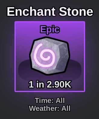 RM1 / 20 | Enchant Stone ( EPIC ) - Fish It, Video Gaming, Gaming ...