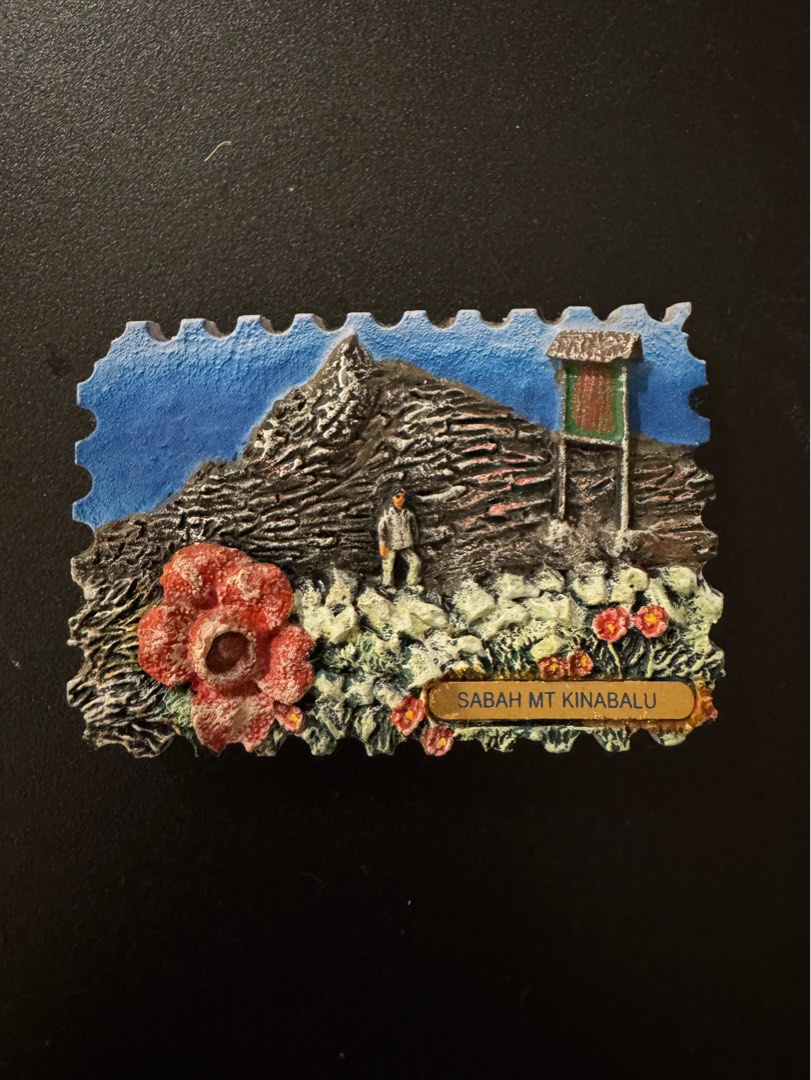 Sabah Mt Kinabalu Souvenir Magnet, Hobbies & Toys, Collectibles ...