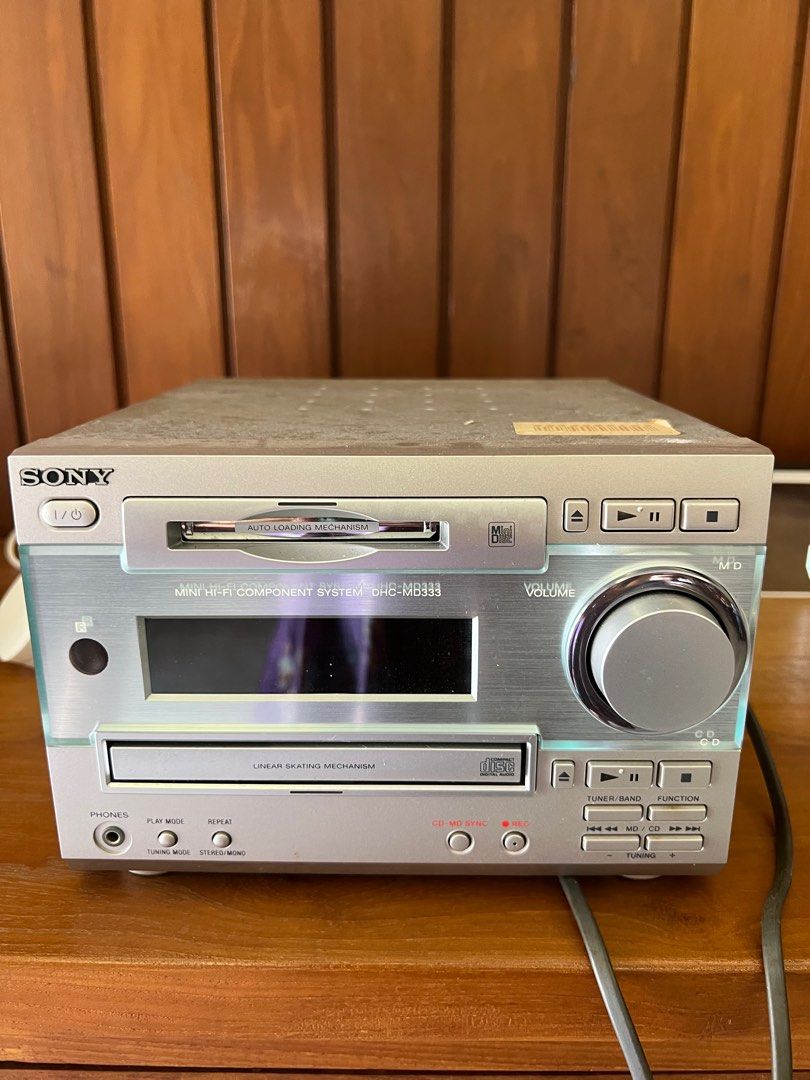 Sony Mini Hi-Fi Component System DHC-MD333, Audio, Soundbars, Speakers ...