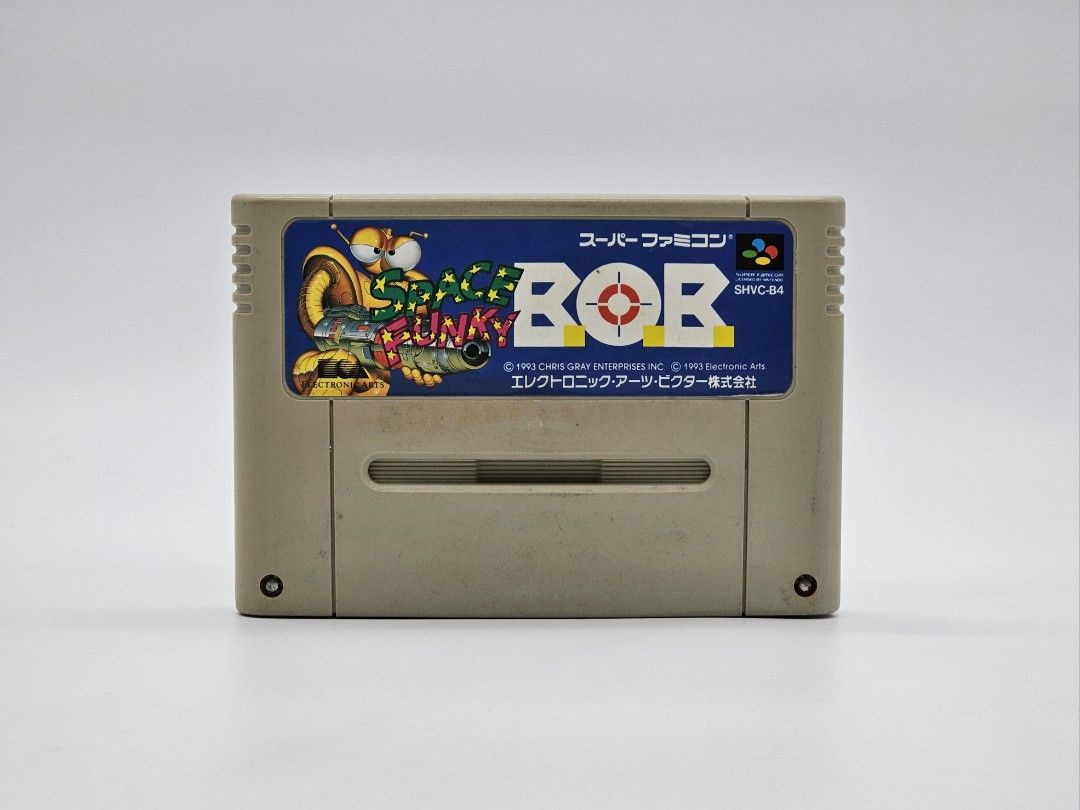Space Funky BOB for SFC, Video Gaming, Video Games, Nintendo on Carousell