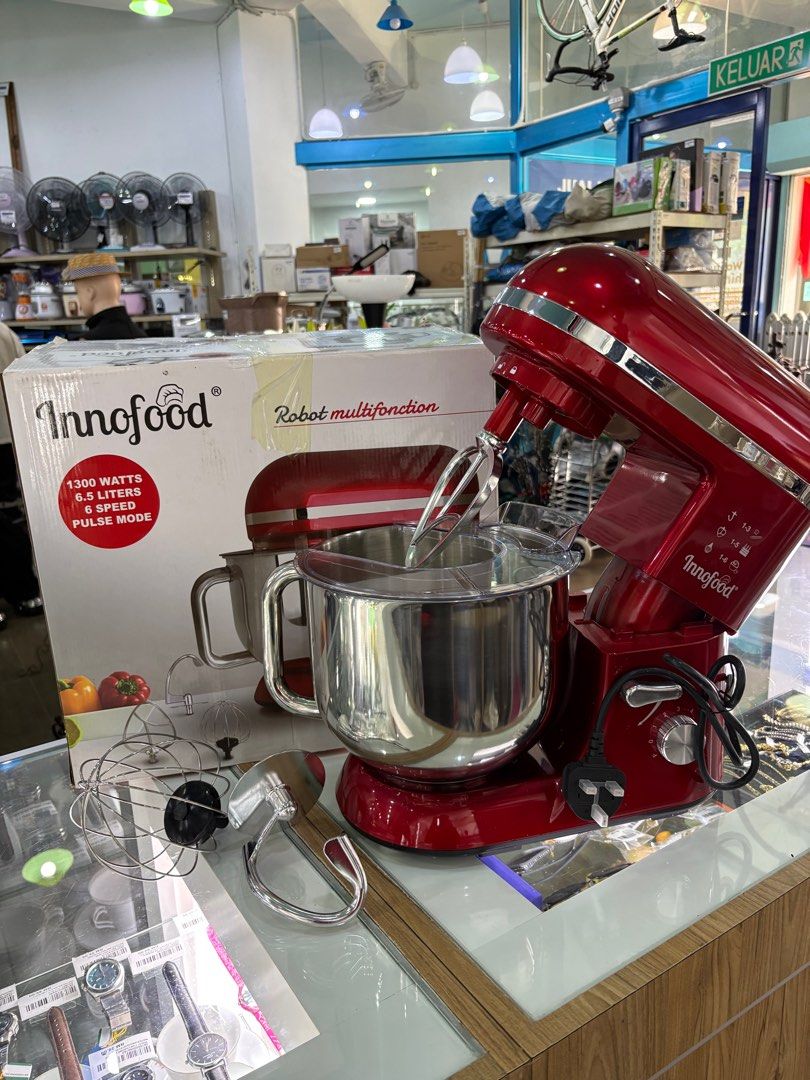 STAND MIXER INNOFOOD KT609, TV & Home Appliances, Kitchen Appliances ...