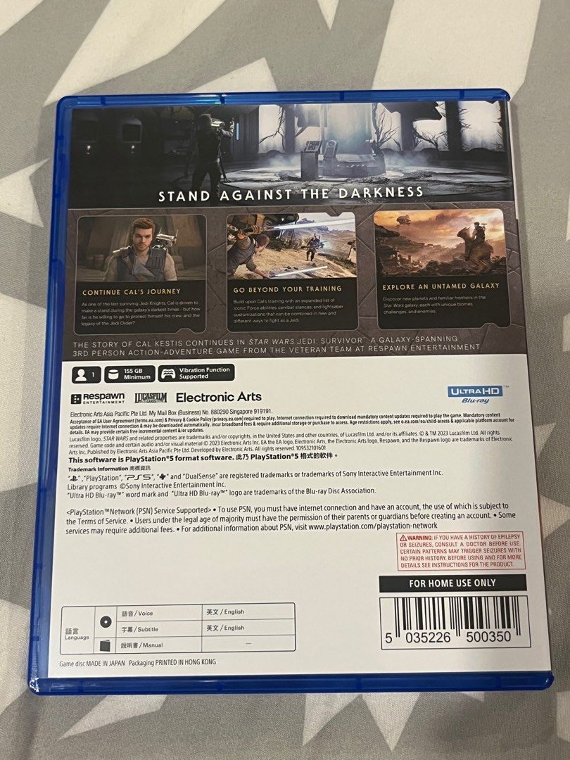 Star Wars Jedi Survivor - PS5 (R3), Video Gaming, Video Games ...