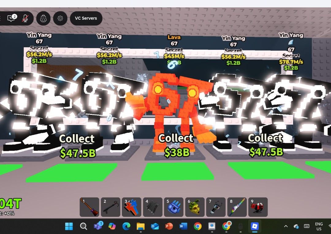 Steal a brainrot 6 7 67 yin yang mutation lava mutation, Video Gaming ...