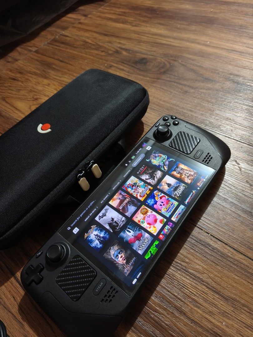 Steamdeck OLED 512GB complete set, Video Gaming, Video Game Consoles ...