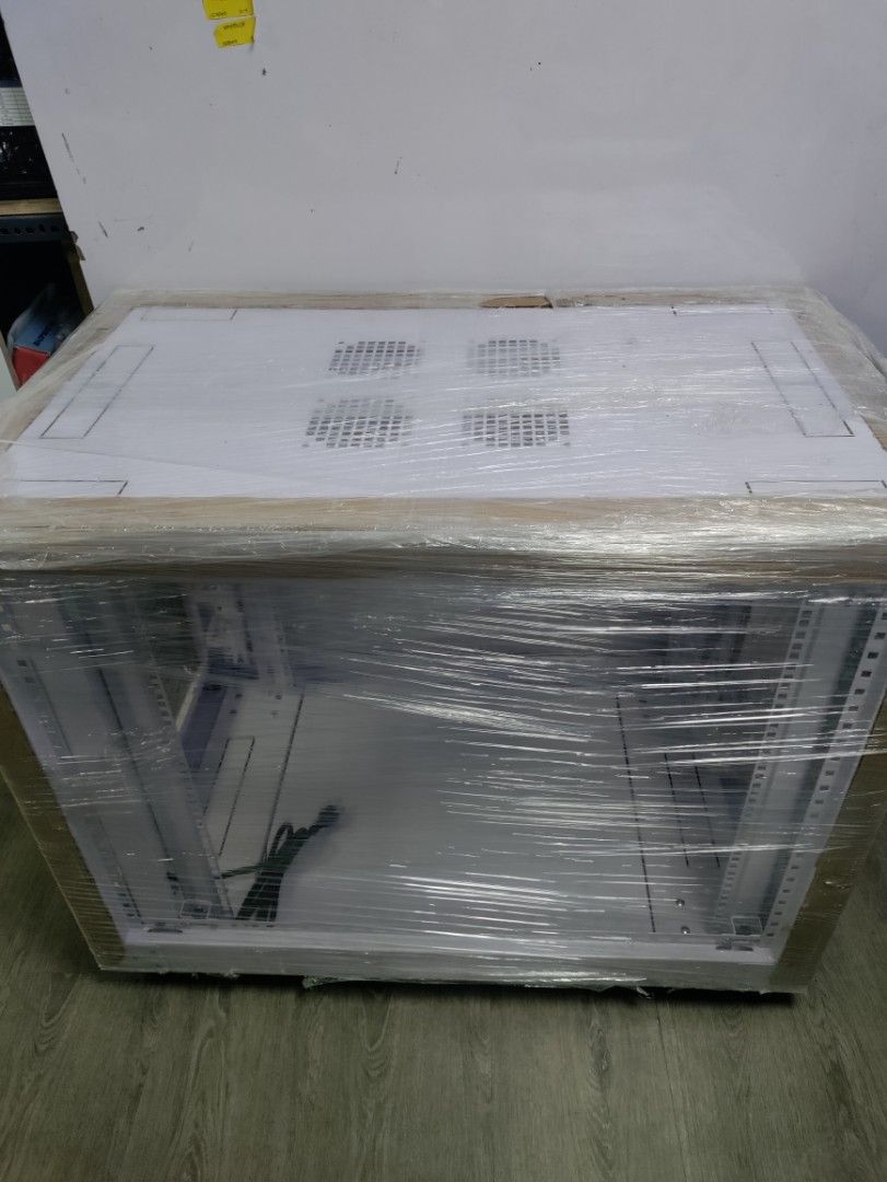 Steel Server Rack - White, Furniture & Home Living, Furniture, Shelves ...