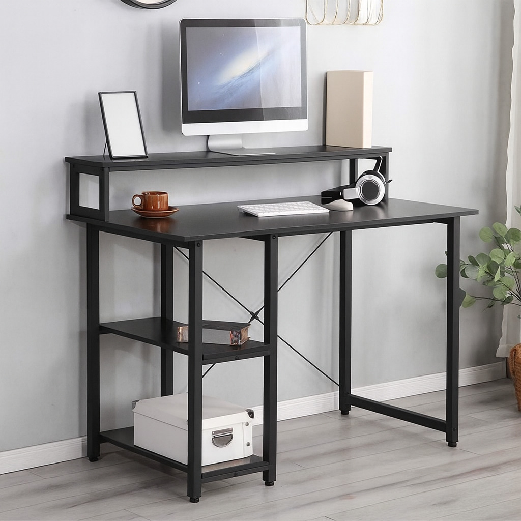 Study Room Desk | Home Office Desk | Laptop Study Table | Workspace ...