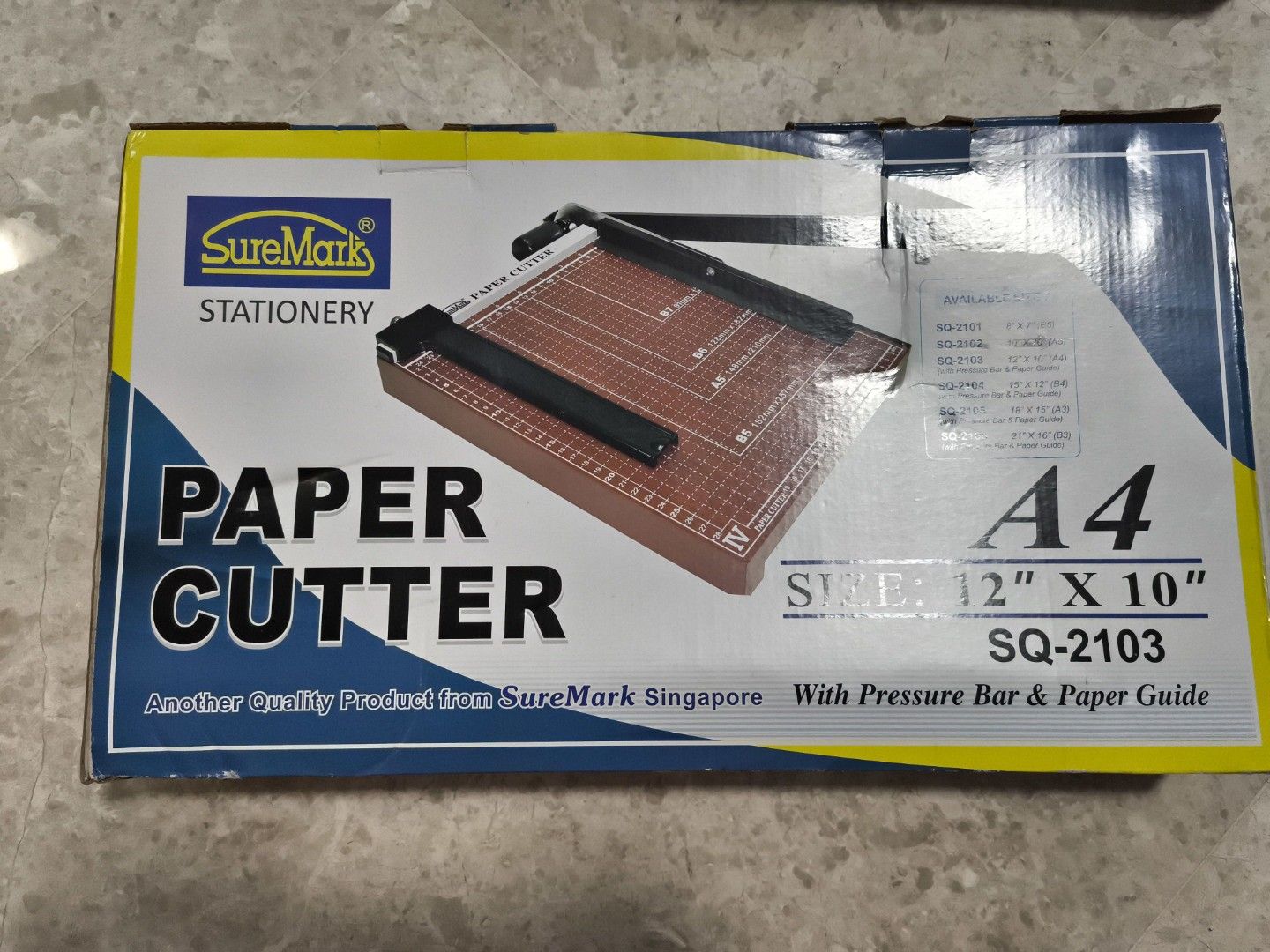 SureMark A4 Paper Cutter SQ-2103, Hobbies & Toys, Stationery & Craft ...