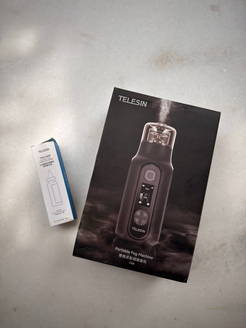 TELESIN Portable Fog Machine C40 - rm249, Photography, Photography ...