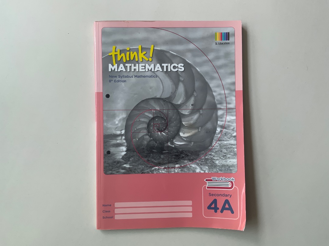 Think! Mathematics Secondary 4A Workbook, Hobbies & Toys, Books ...