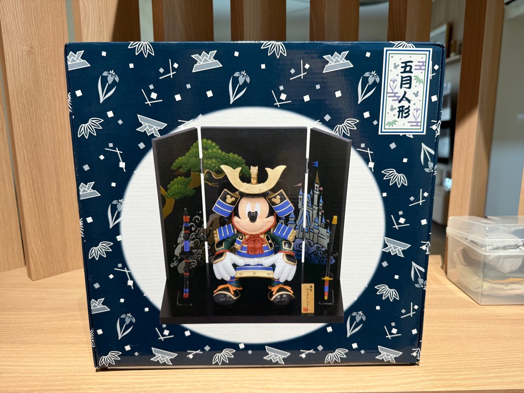 Tokyo Disneyland Mickey Mouse Samurai Figurine, Hobbies & Toys ...