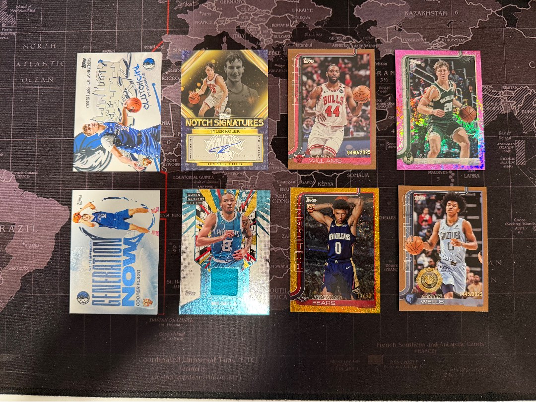 Topps Basketball Cards - Cooper Flagg, Tyler Kolek, Hobbies & Toys ...
